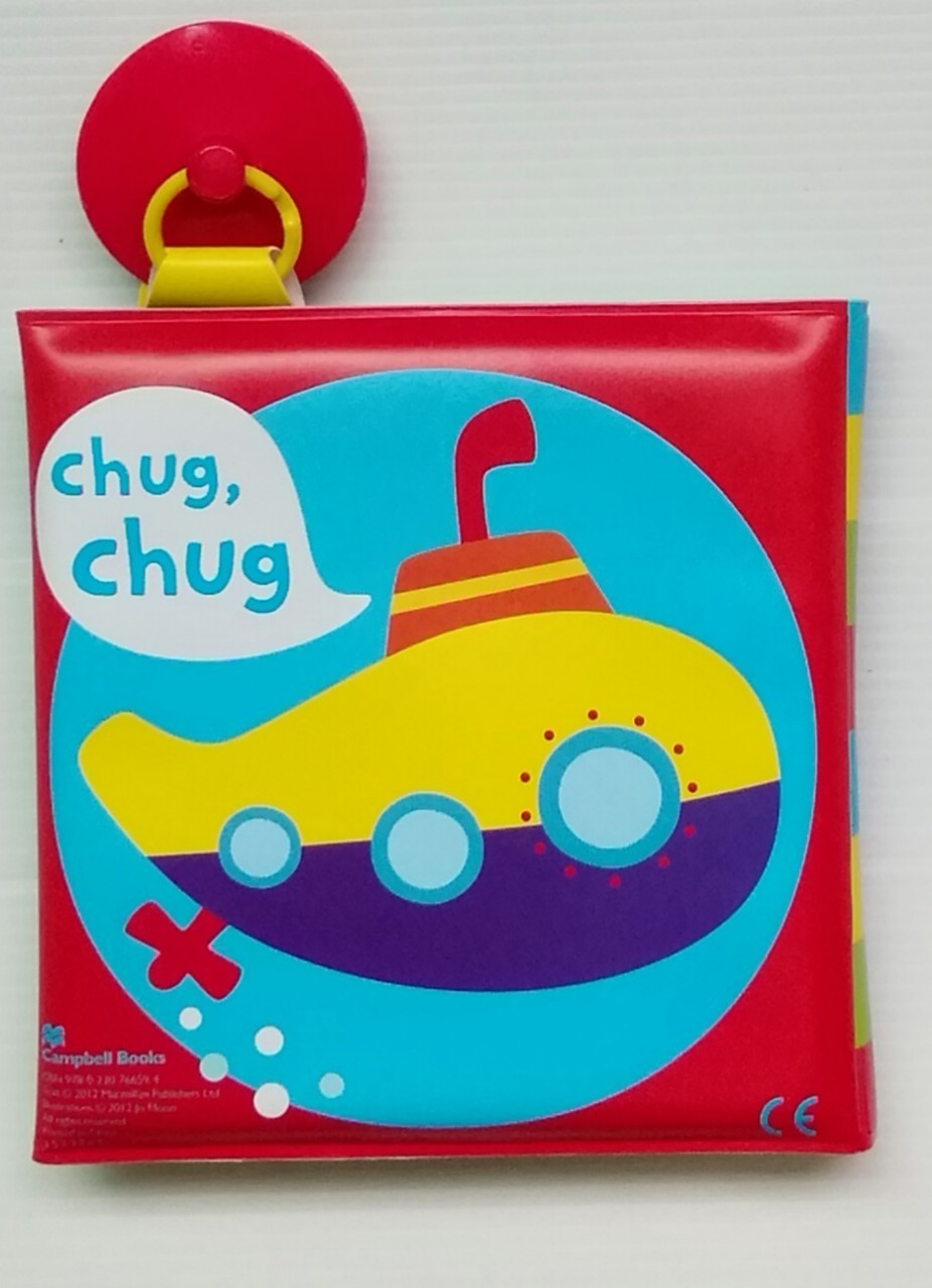Under the Sea! A bath book: A reversible, fold-out book that sticks to