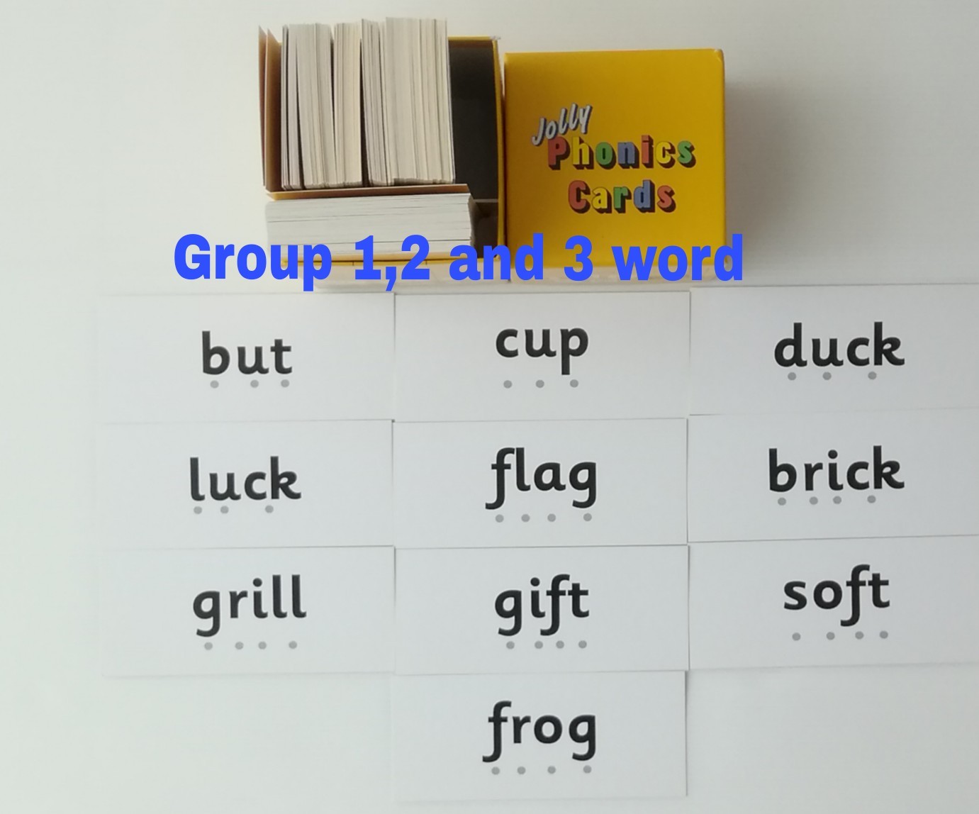 Jolly Phonics Cards (4 sets)