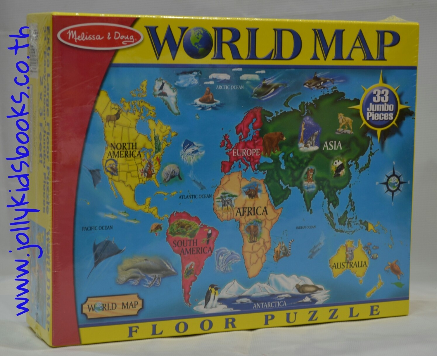 Puzzle World Map