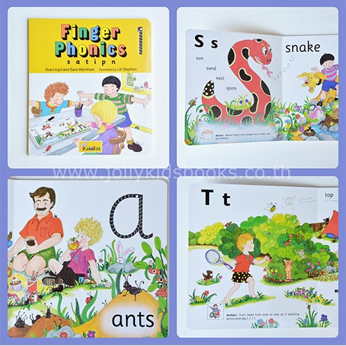 Finger Phonics set of books 1–7