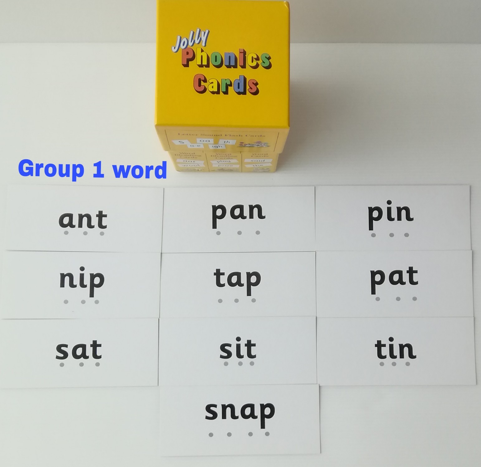 Jolly Phonics Cards (4 sets)