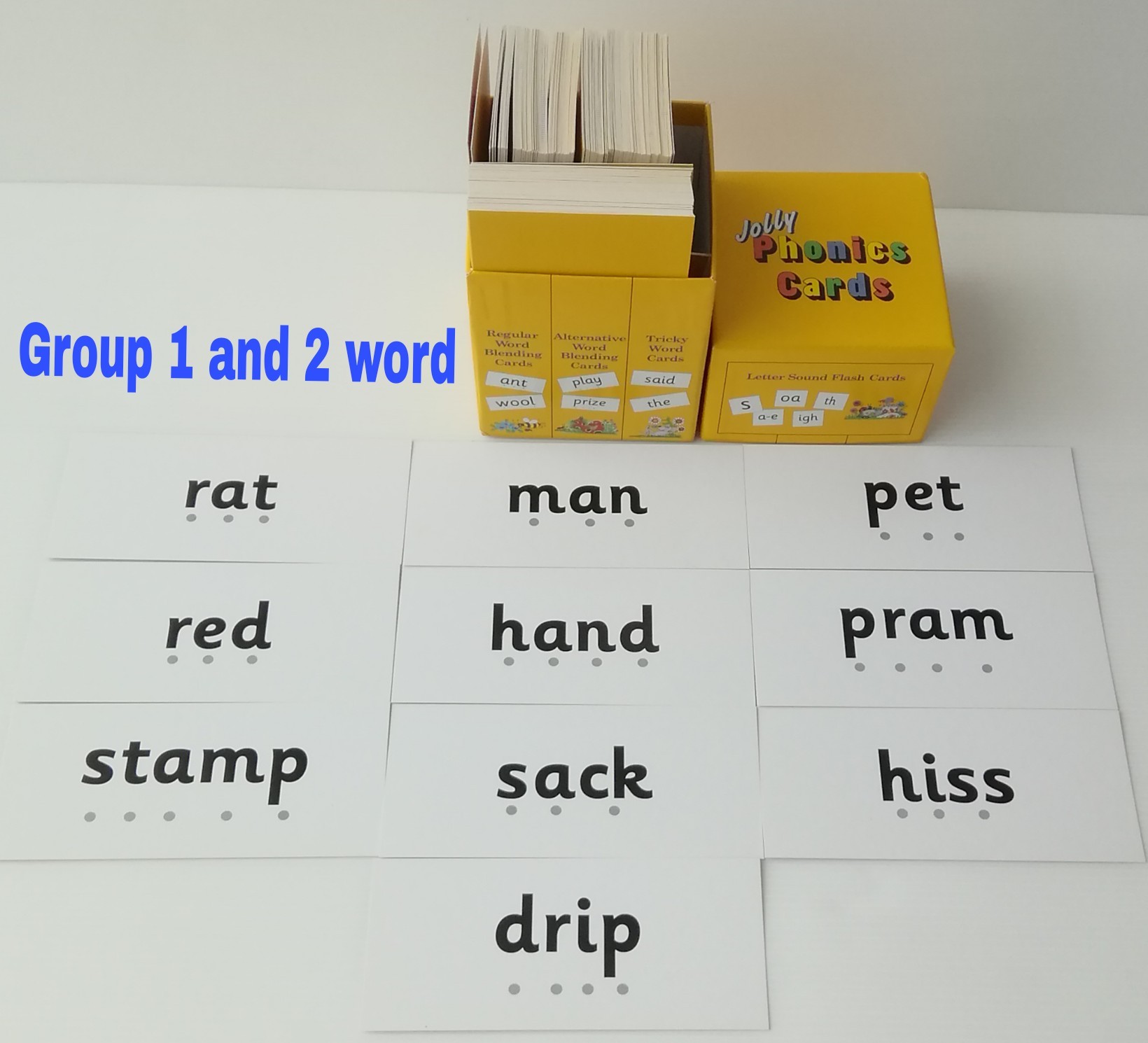 Jolly Phonics Cards (4 sets)