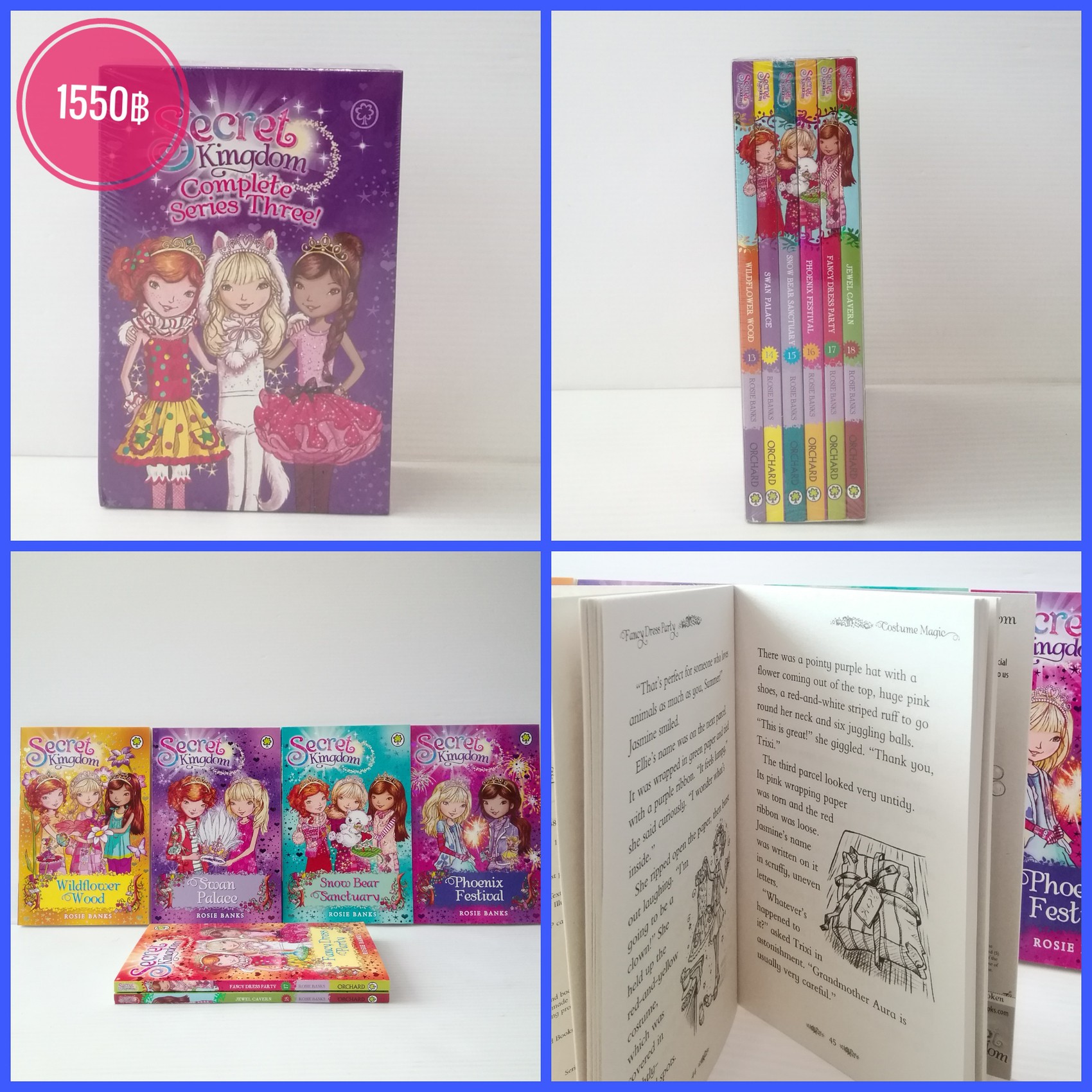 Secret Kingdom Series 3 Collection Rosie Banks 6 Books Box Set