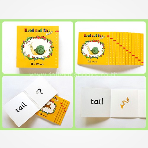 Jolly Phonics Read and See, Pack 2 (12 titles)