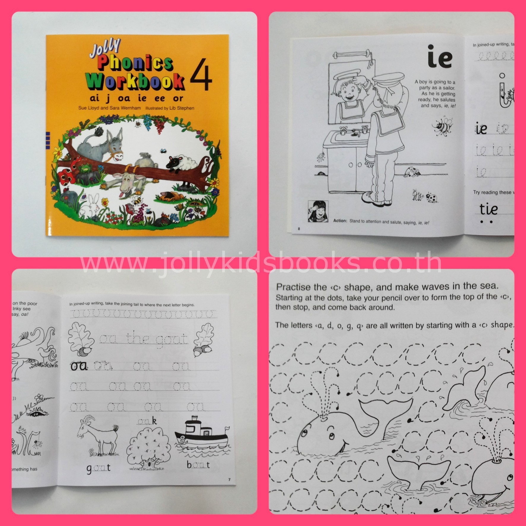 Jolly Phonics Workbooks 1-7