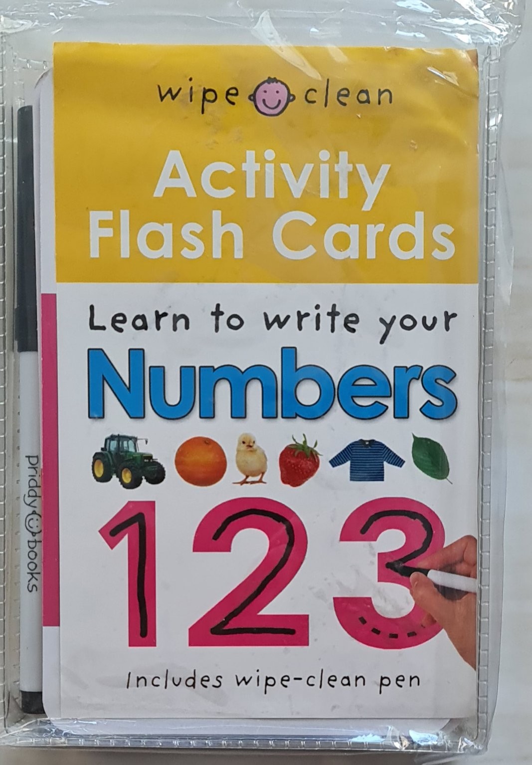 Wipe Clean Activity Flash Cards 123