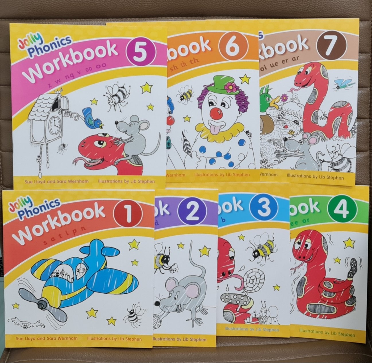 หนังสือ Jolly Phonics ทั้งหมด