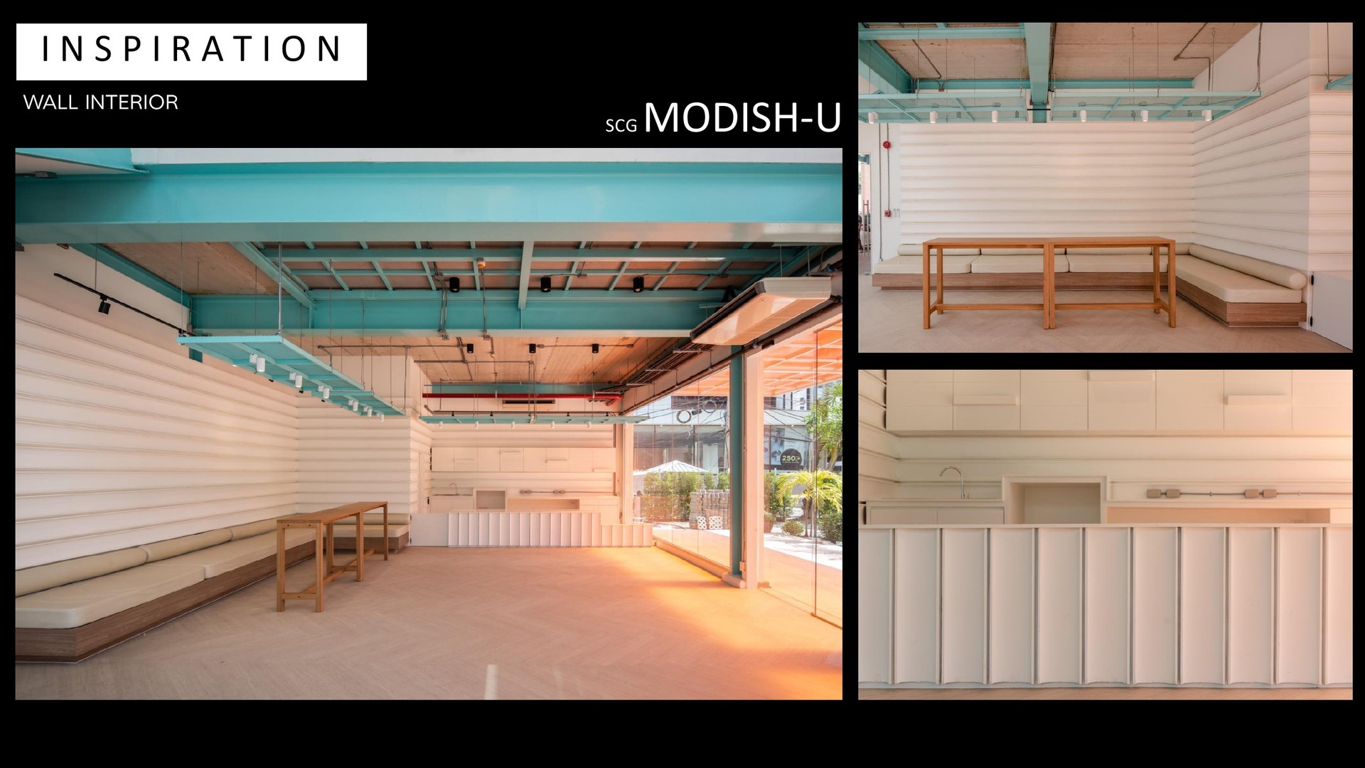 โปรโมชั่น ผนังตกแต่งรุ่นโมดิช Modish Scg