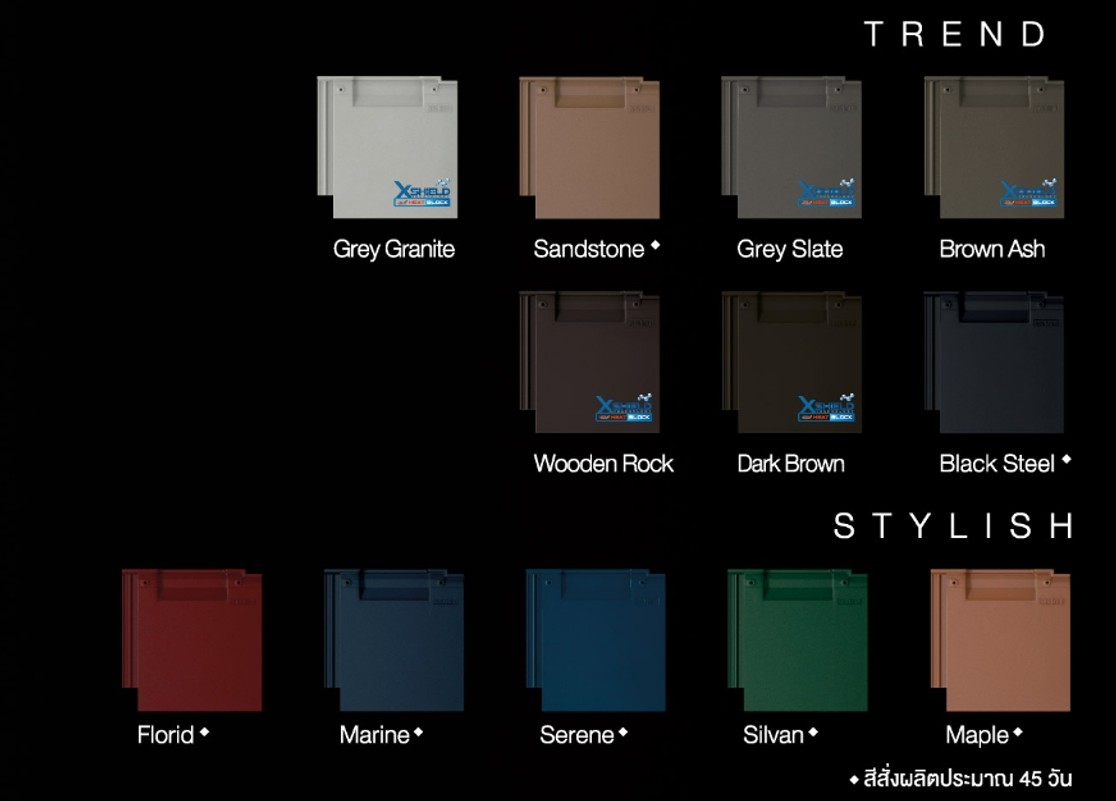 โปรโมชั่น กระเบื้องหลังคา SCG นิวสไตล์ Neustile