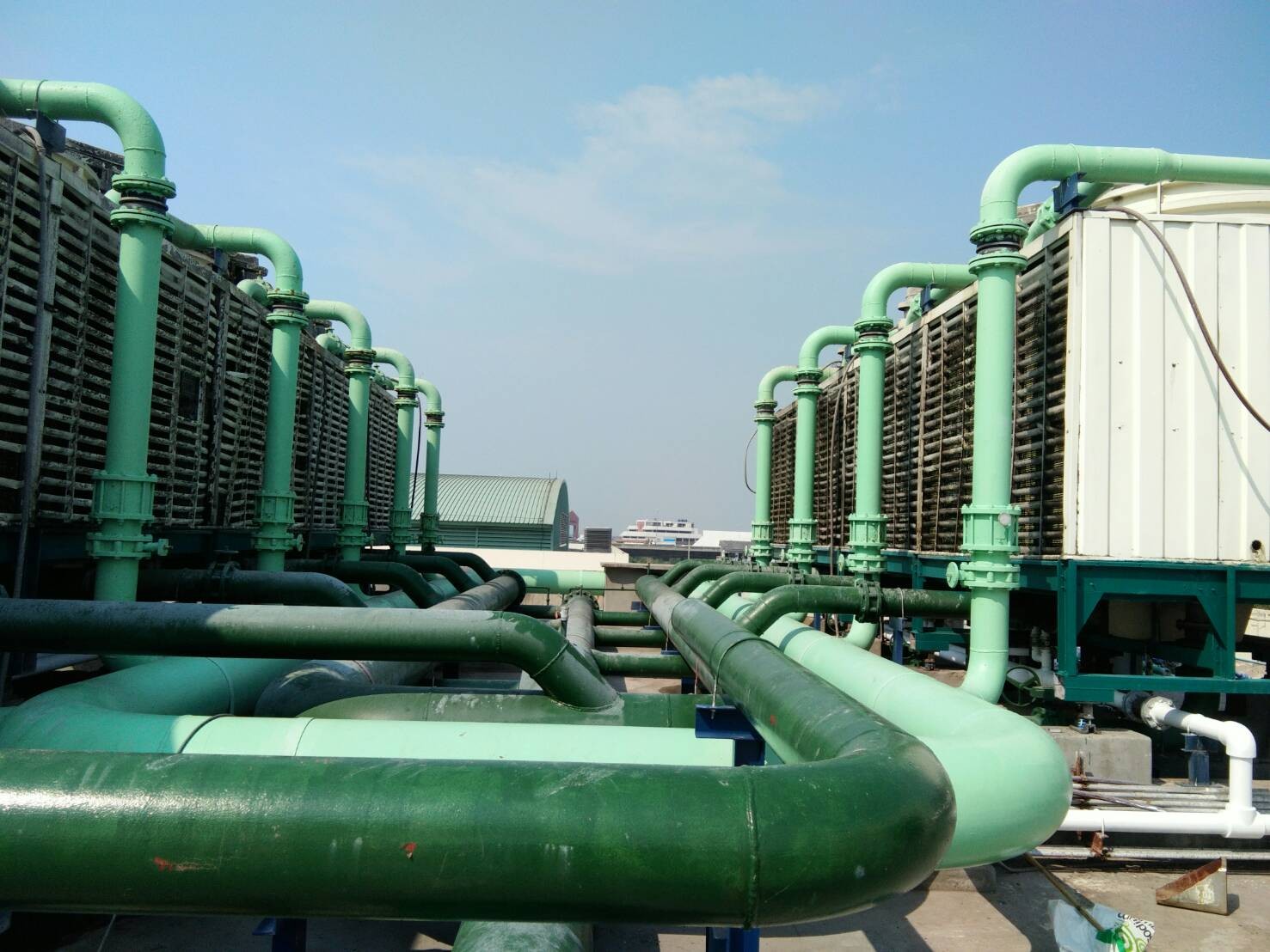 บริการด้านการเดินท่อน้ำดีและท่อน้ำเสีย