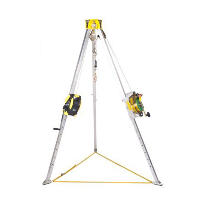 Tripod kit for entry and rescue