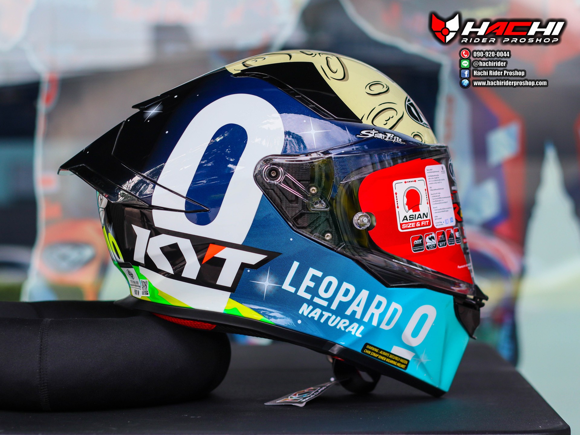 หมวกกันน็อค KYT : R2R PRO - Foggia Mugello 2022 Replica