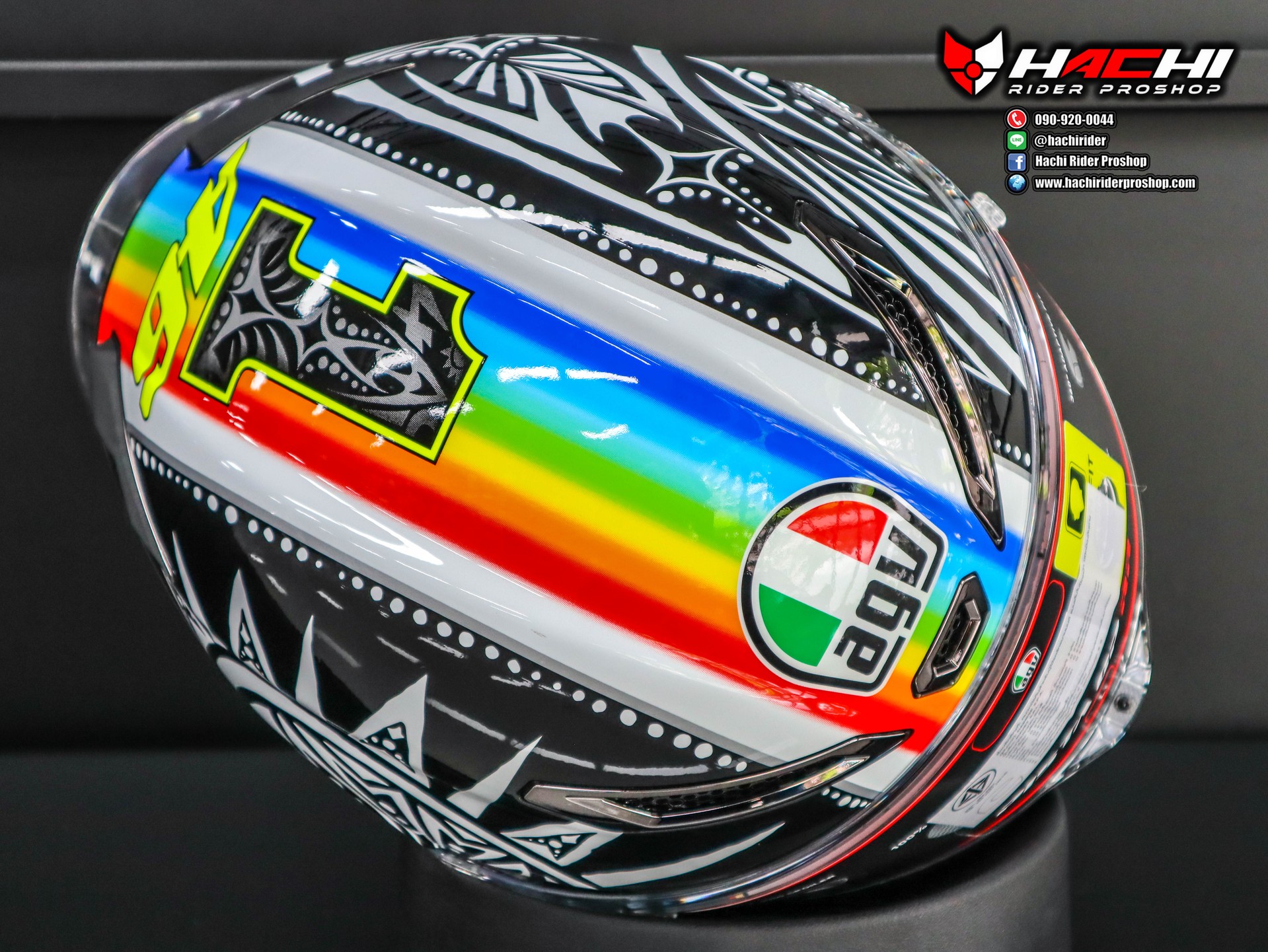 AGV Pista GP-RR: World Title 2002 (Limited 2,002 ใบ)