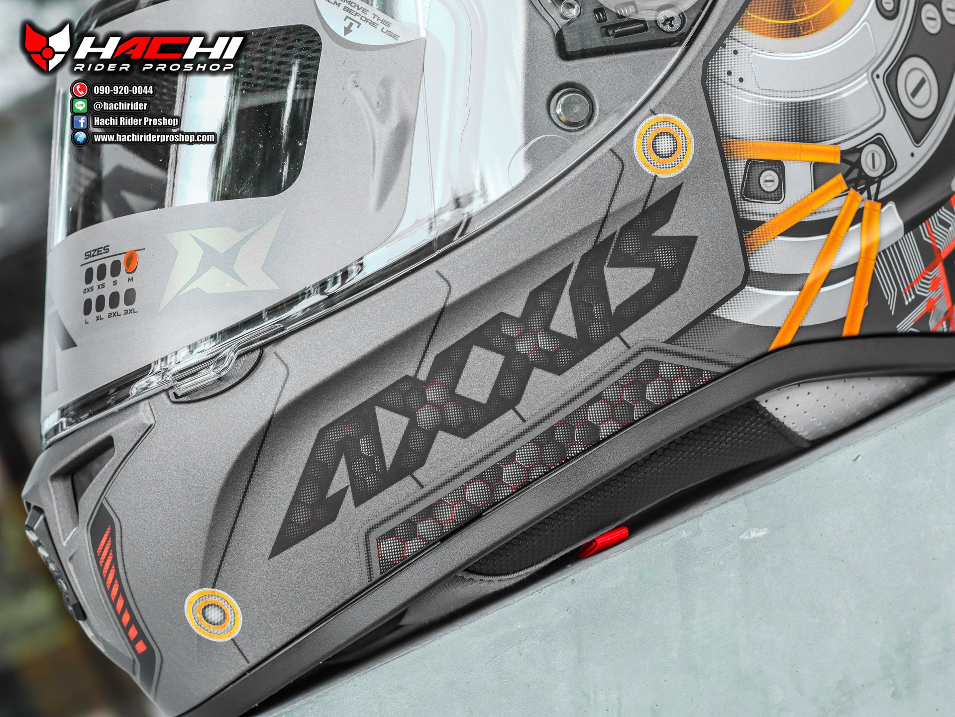 AXXIS: DRAKEN S - Bionic Matt Titanium