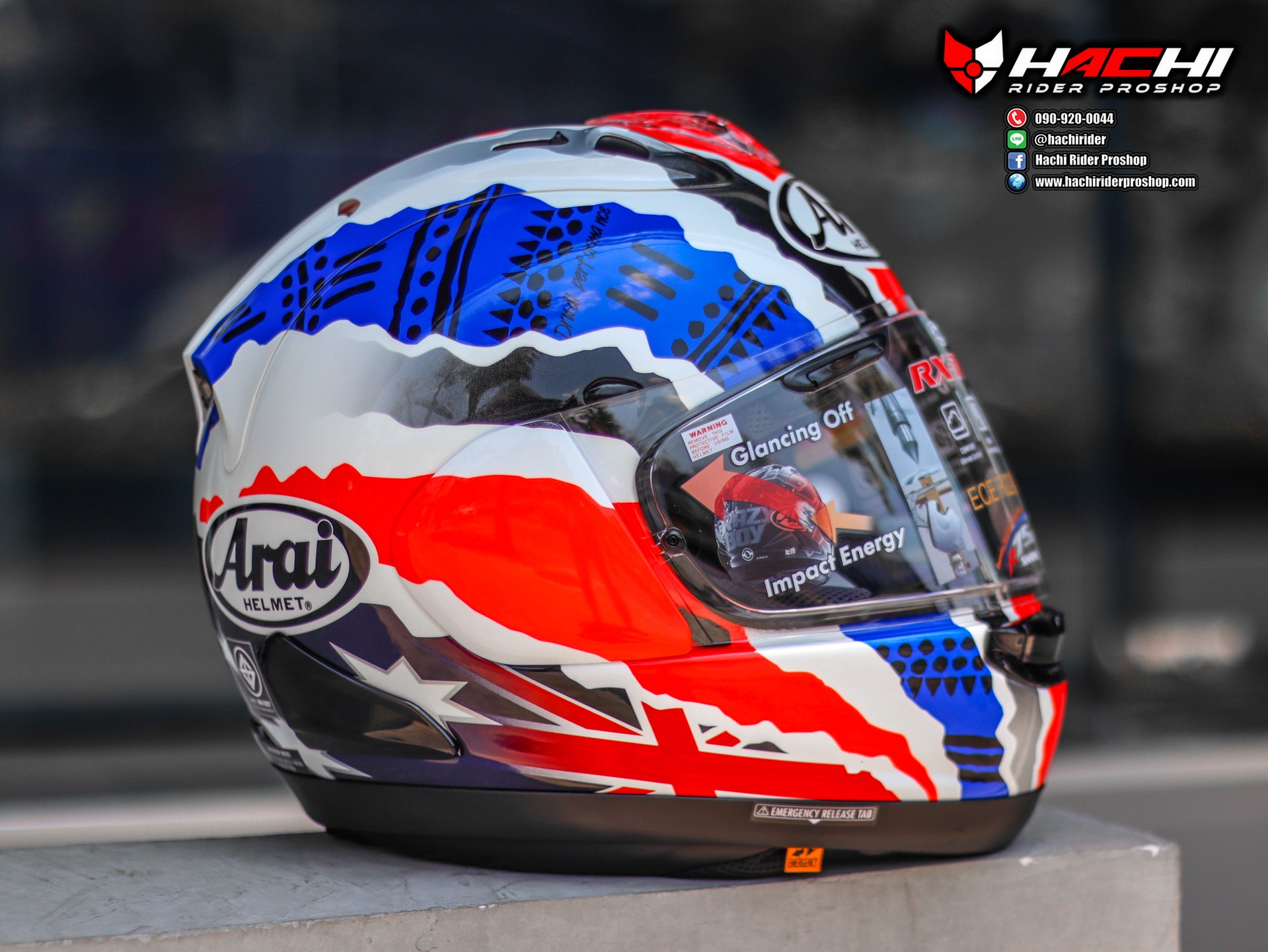 หมวกกันน็อค Arai : RX-7V EVO - Doohan