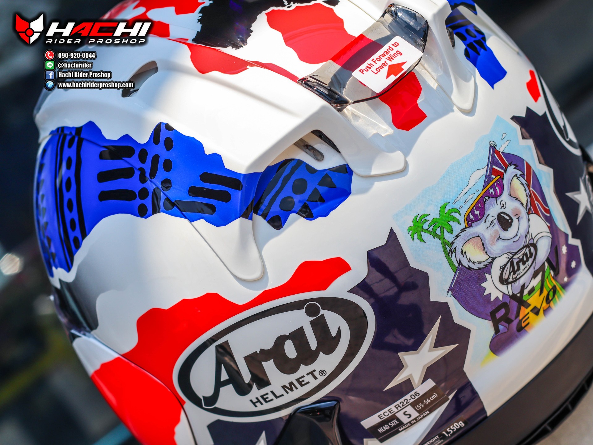 หมวกกันน็อค Arai : RX-7V EVO - Doohan