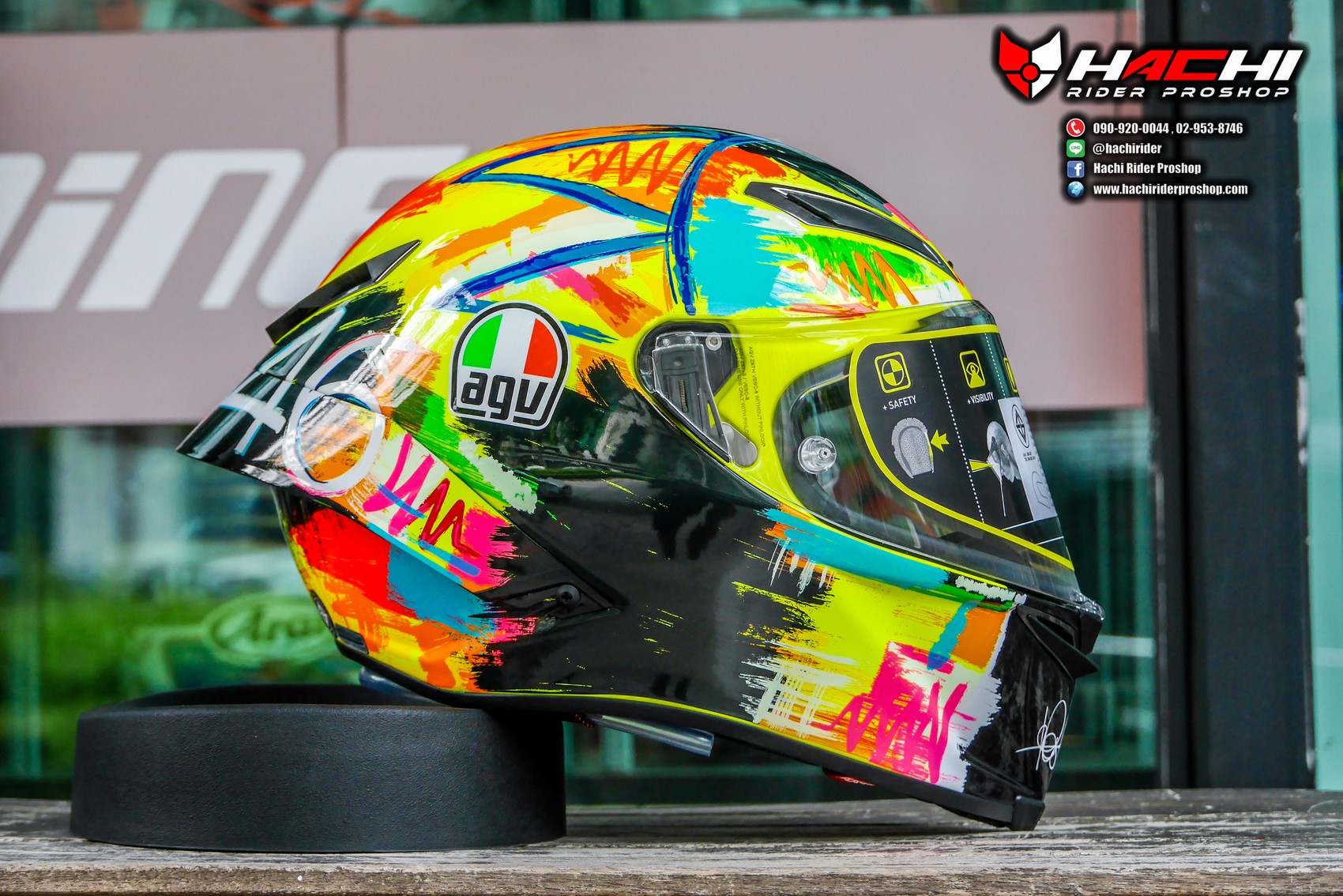AGV Pista GP-R: Winter Test 2019 (Limited 3,000 ใบ)