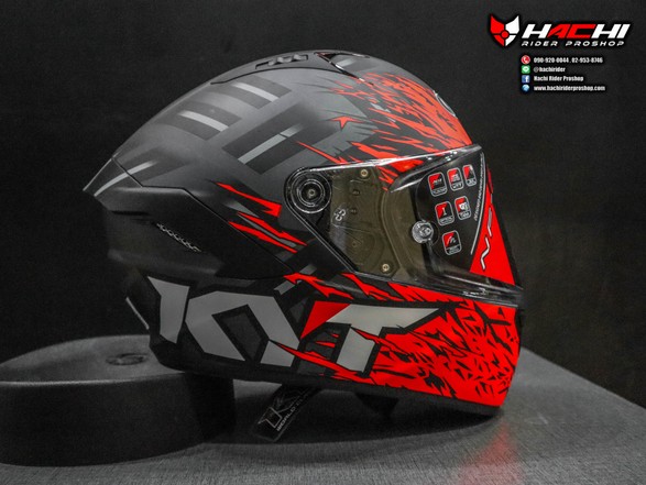 KYT: NF-R - Flaming Gray/Red