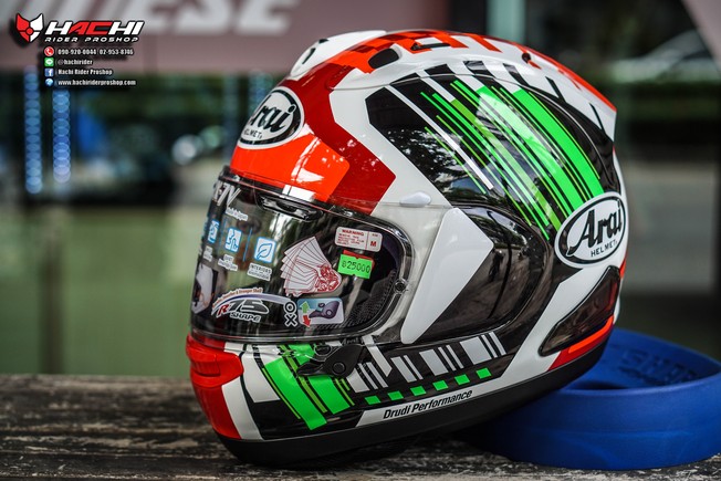 Arai: RX-7V - Rea Green
