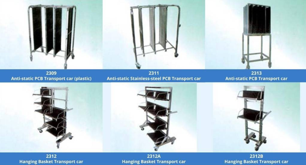 ANTI-STATIC PCB TRANSPORT CAR