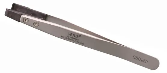 ESD Replaceable Tip stainless steel tweezers