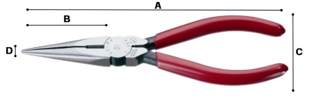 Long Nose Side Cutting Pliers