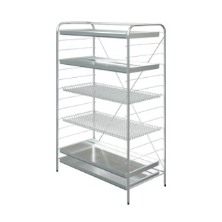 ชั้นสแตนเลสวางเครื่องแก้วและอุปกรณ์ DRYING SHELF STAINLESS