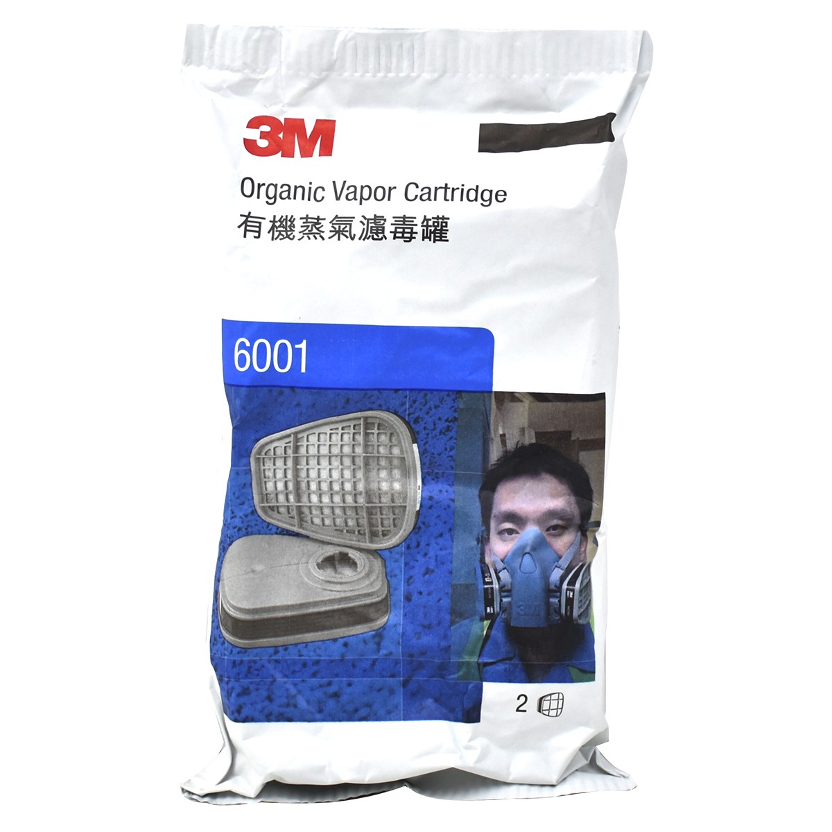 ตลับกรองไอระเหย 3M 6001