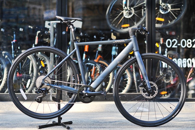 จักรยานไฮบริด JAVA VELOCE แฮนด์ตรง 12สปีด