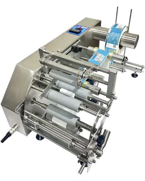 Labelling Machine auch as Wrap Labeller and Auto Labeller