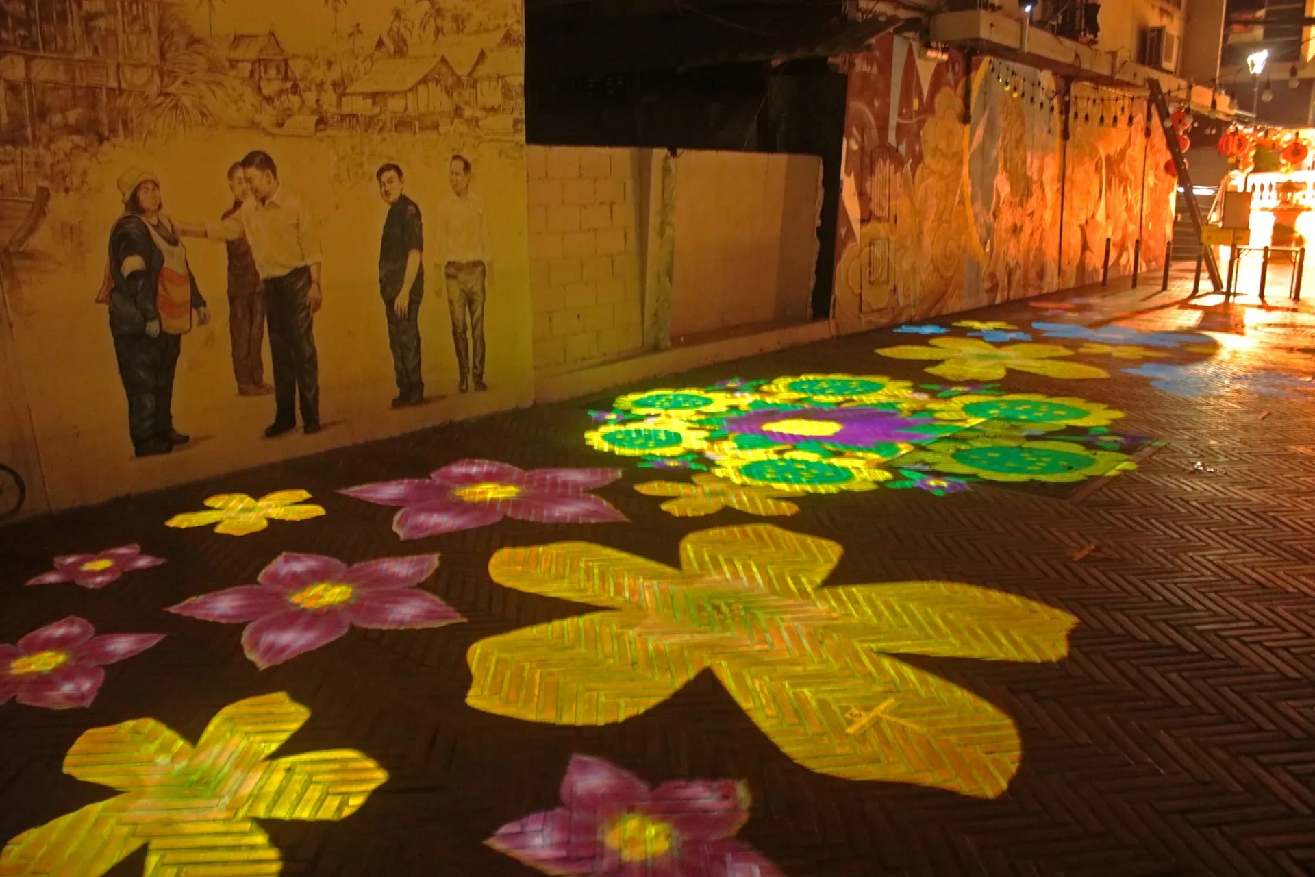 The opening ceremony of the light art exhibition "The Lights of Friendship