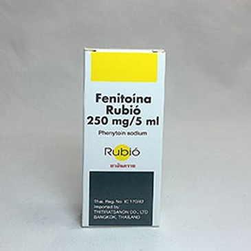 Fenitoina 250 mg. / 5 ml
