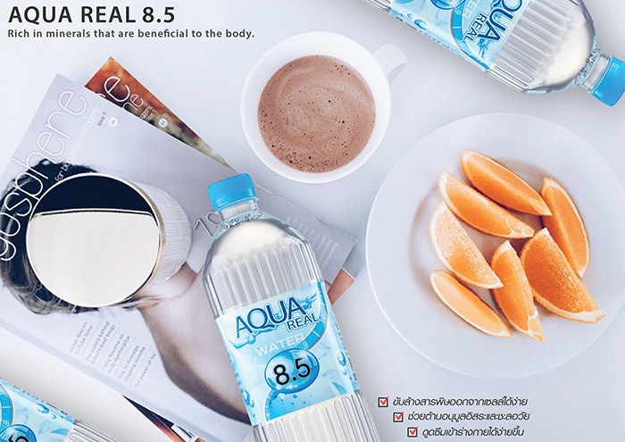 AQUA Real น้ำดื่มที่ทุกคนขาดไม่ได้