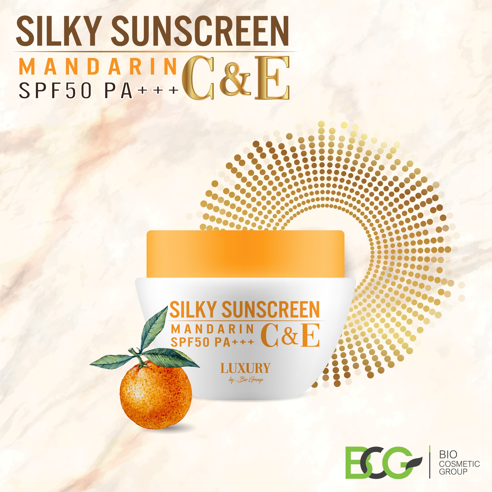 Silky Sunscreen Mandarin