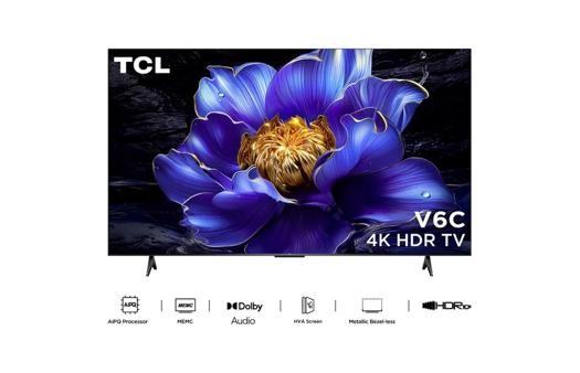 TCL 55 นิ้ว รุ่น 55V6C 4K Google TV V6C 4K UHD LED ปี 2025