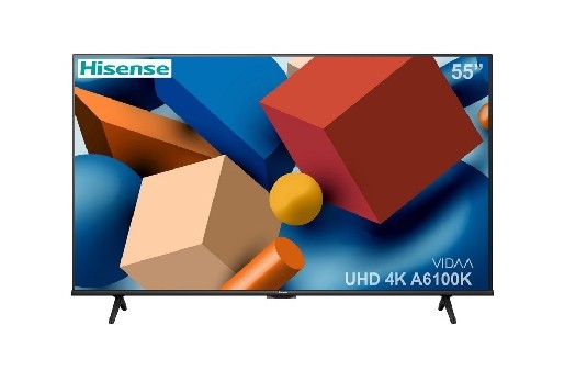 HISENSE 55 นิ้ว รุ่น 55A6100K 4K UHD VIDAA Dolby vision TV