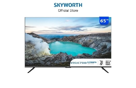 SKYWORTH 65 นิ้ว รุ่น 65SUC7500 Android 10 TV 4K รองรับNetflix Youtube Google Play