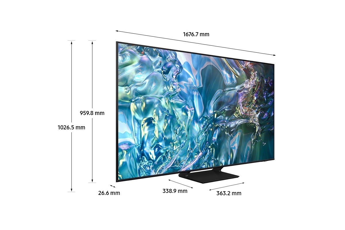 SAMSUNG TV 75 นิ้ว รุ่น QA75Q65DAKXXT QLED Q65D 4K Tizen OS Smart TV (2024)