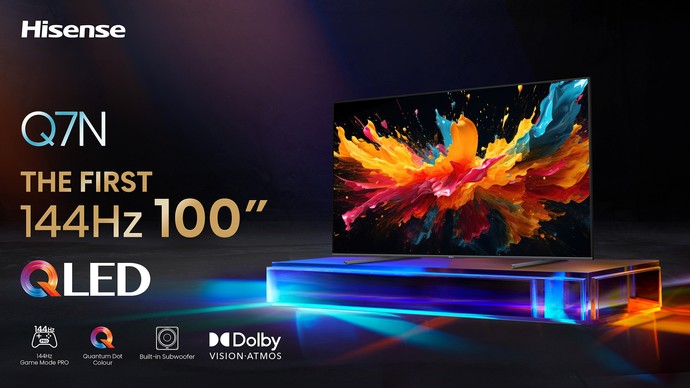 Hisense ทีวี ขนาด 100 นิ้ว รุ่น 100Q7N ULED 4K Smart TV 100Q7N