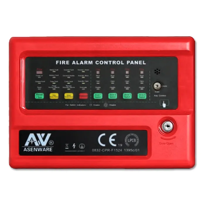 4 Zone Fire Alarm Control Panel