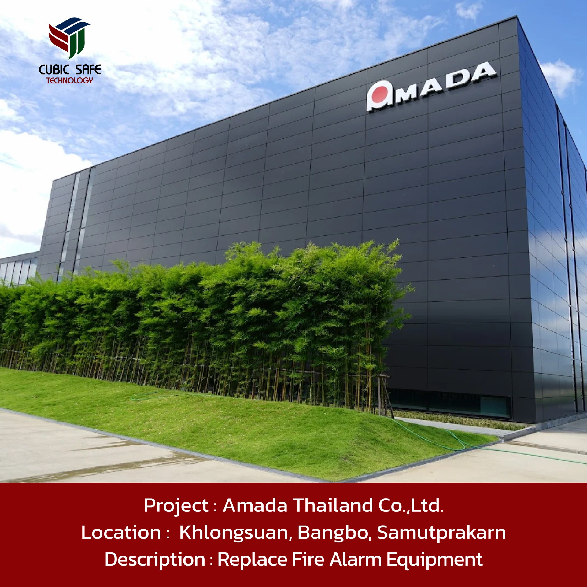 Project : Amada Thailand Co.,Ltd.
