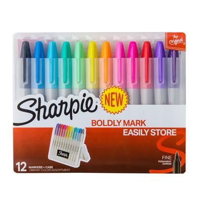 Sharpie Fine 12 PB Case