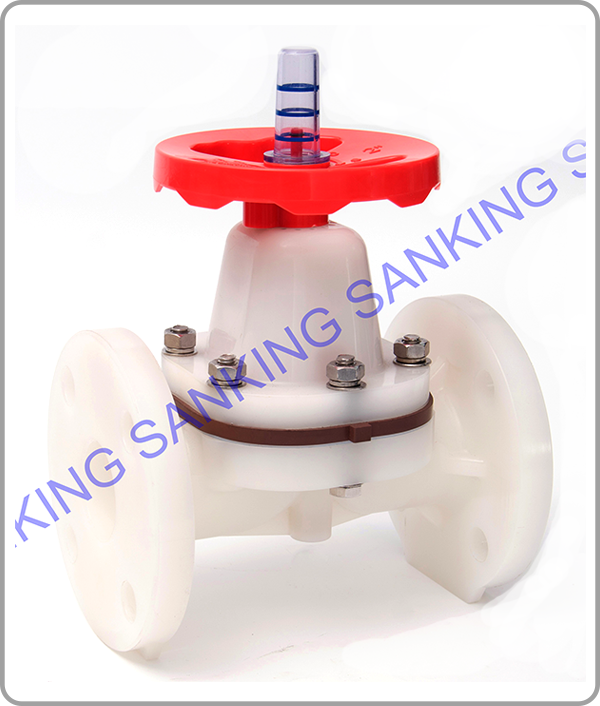 PVDF True Union Diaphragm Valve