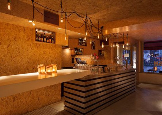 10 ไอเดียกับวัสดุยอดฮิต ไม้อัด OSB ตกแต่งร้าน CAFÉ แบบ LOFT STYLE