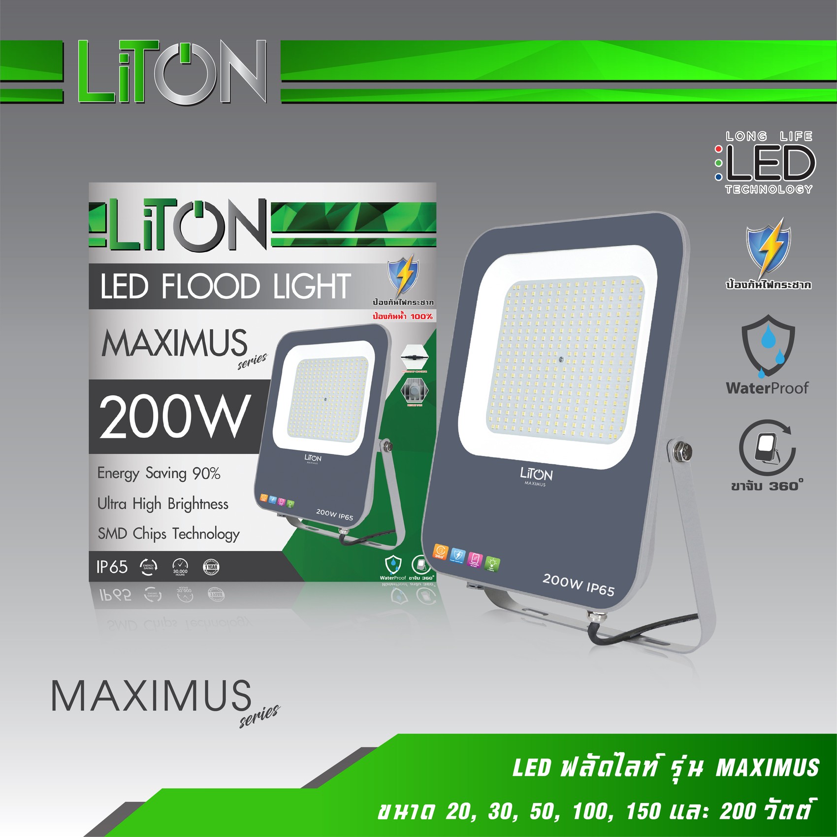 LED FLOOD LIGHT (MAXIMUS)
