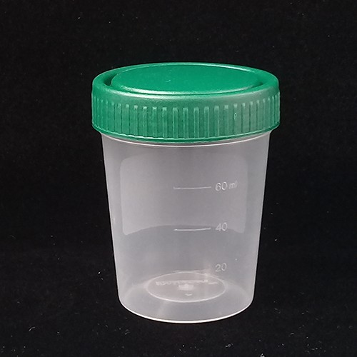 80ml Plastic containers with screw cap