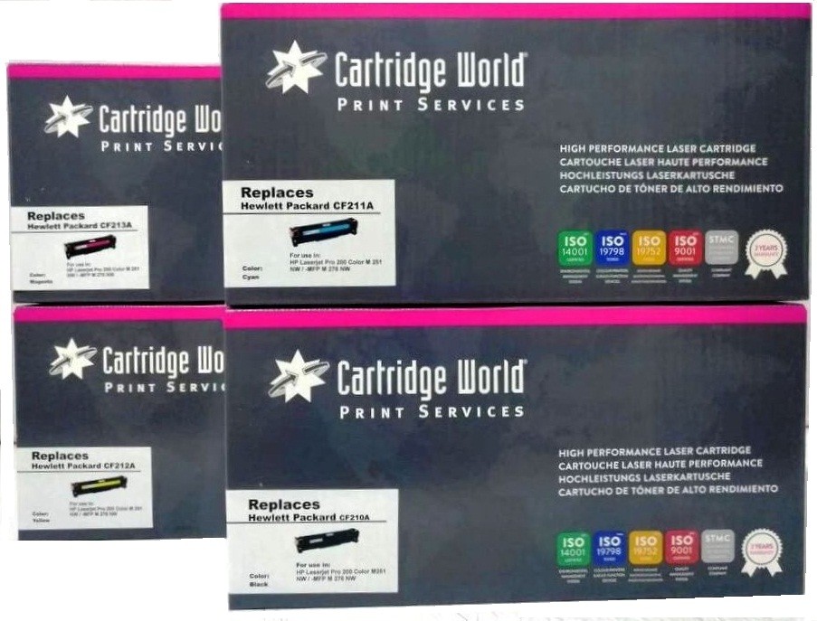 Cartridge World Toner For Hp Color Laserjet