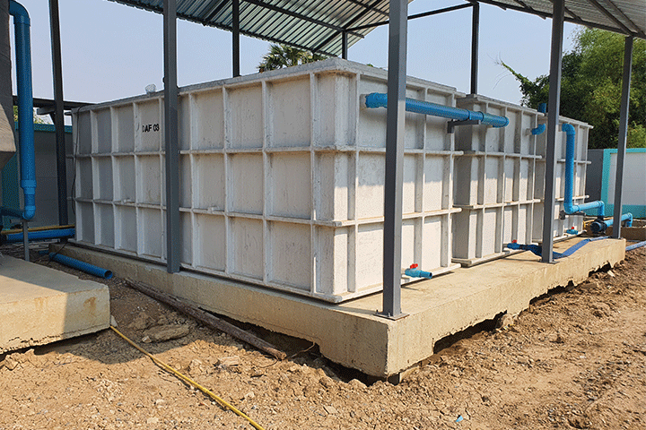 ถังไฟเบอร์ทรงเหลี่ยม ถังอเนกประสงค์ | FRP Rectangle Tank