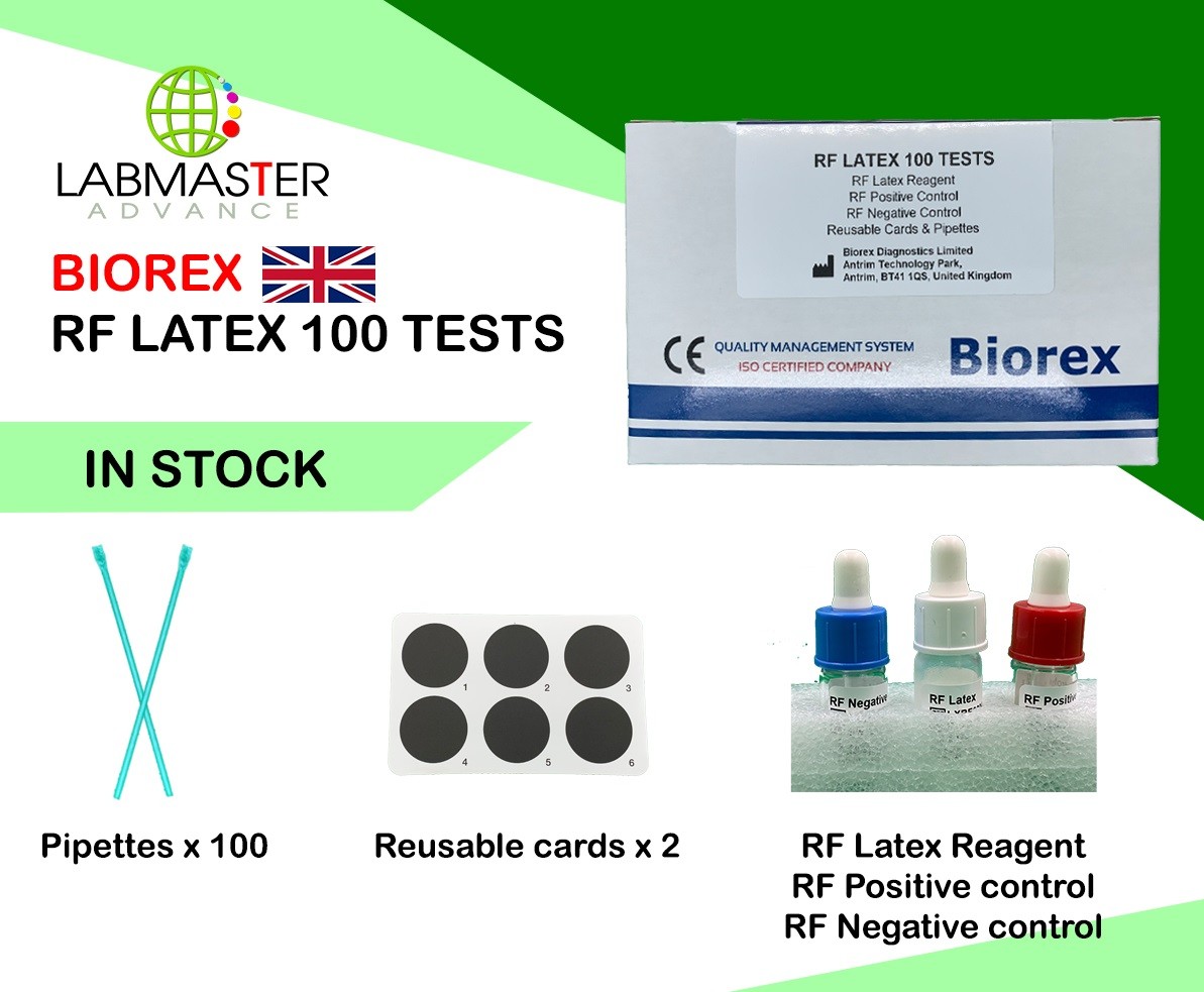 "BIOREX" RF latex 100 test