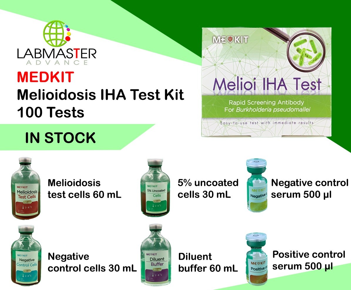 "MEDKIT" Melioidosis IHA test kit